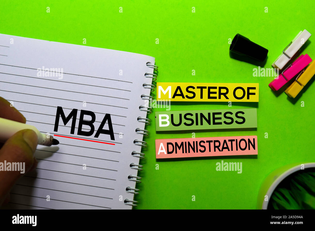 Master of business administration hi-res stock photography and images ...