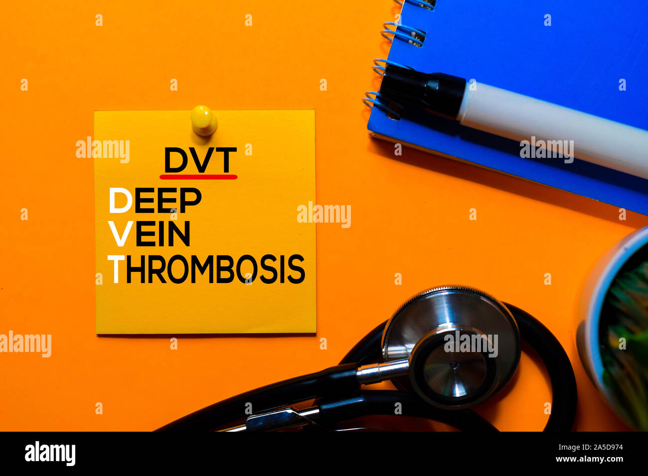 Dvt symbol hi-res stock photography and images - Alamy