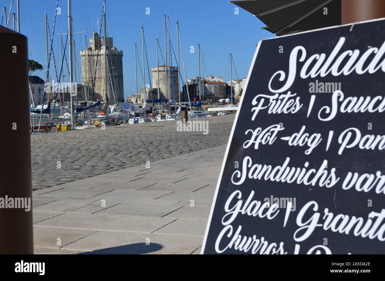 Harbor of coastal city in summer hi-res stock photography and images ...