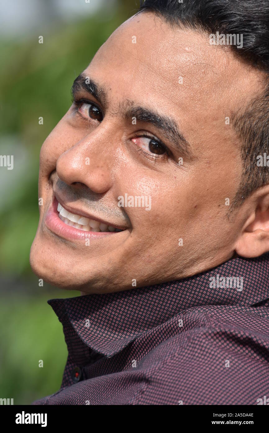 Happy Colombian Person Stock Photo - Alamy