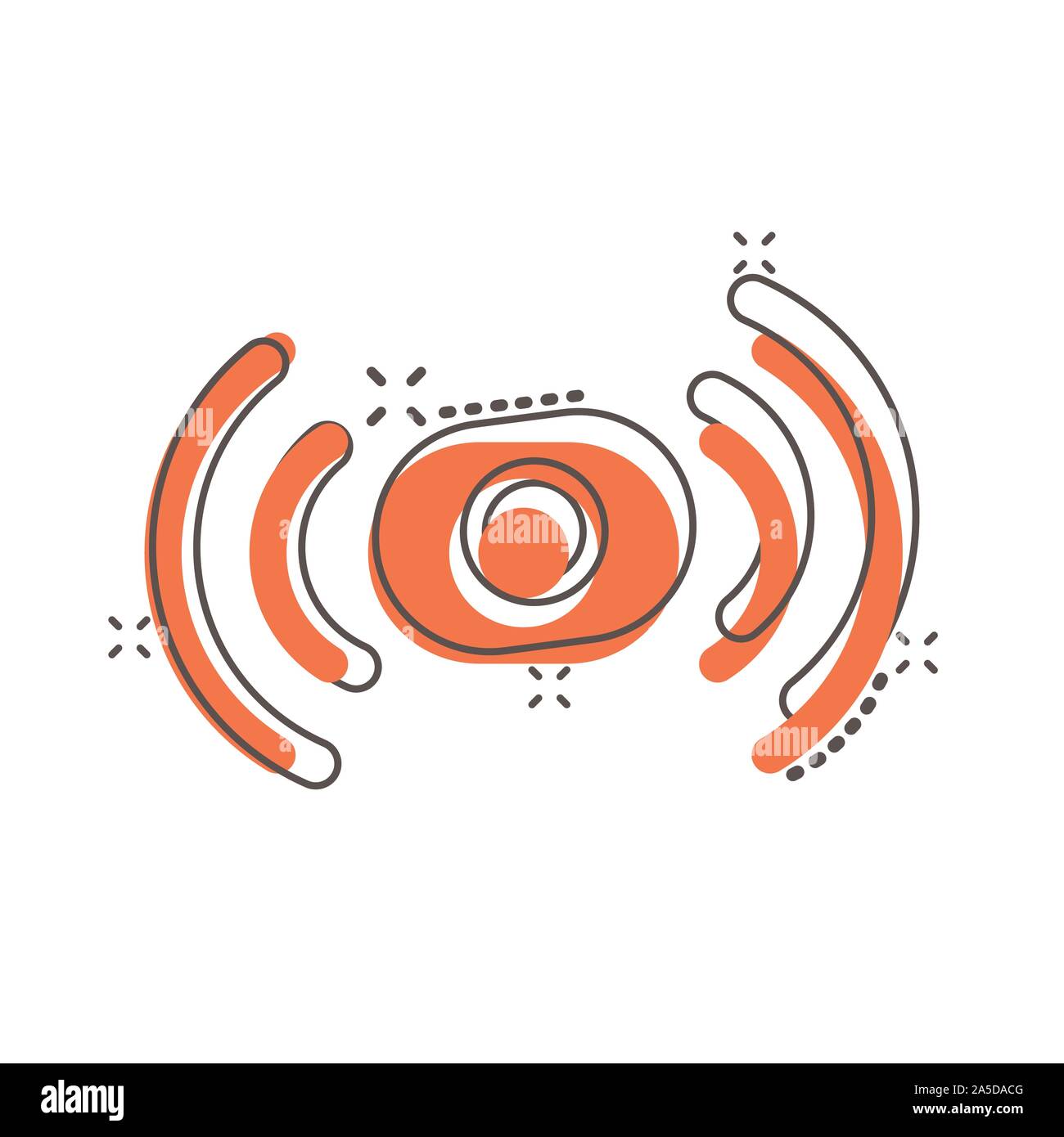 Motion sensor icon vector vectors hi-res stock photography and images ...
