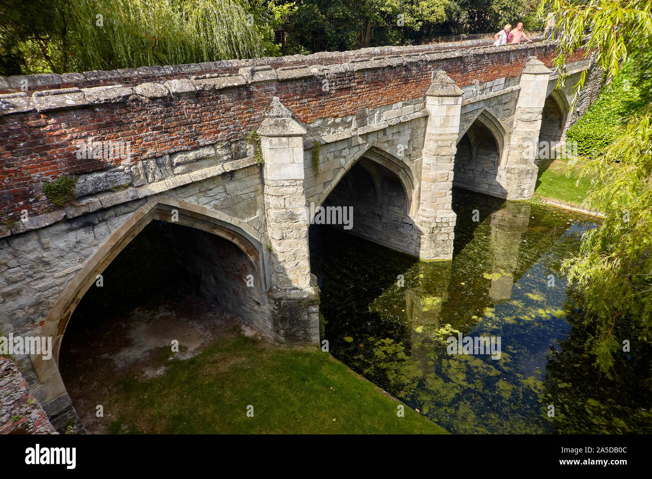 Eltham moat bridge hi-res stock photography and images - Alamy