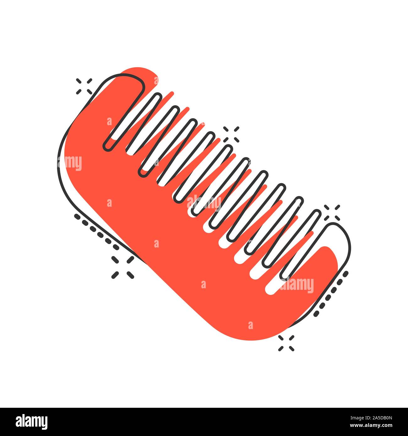 Cartoon Comb And Brush