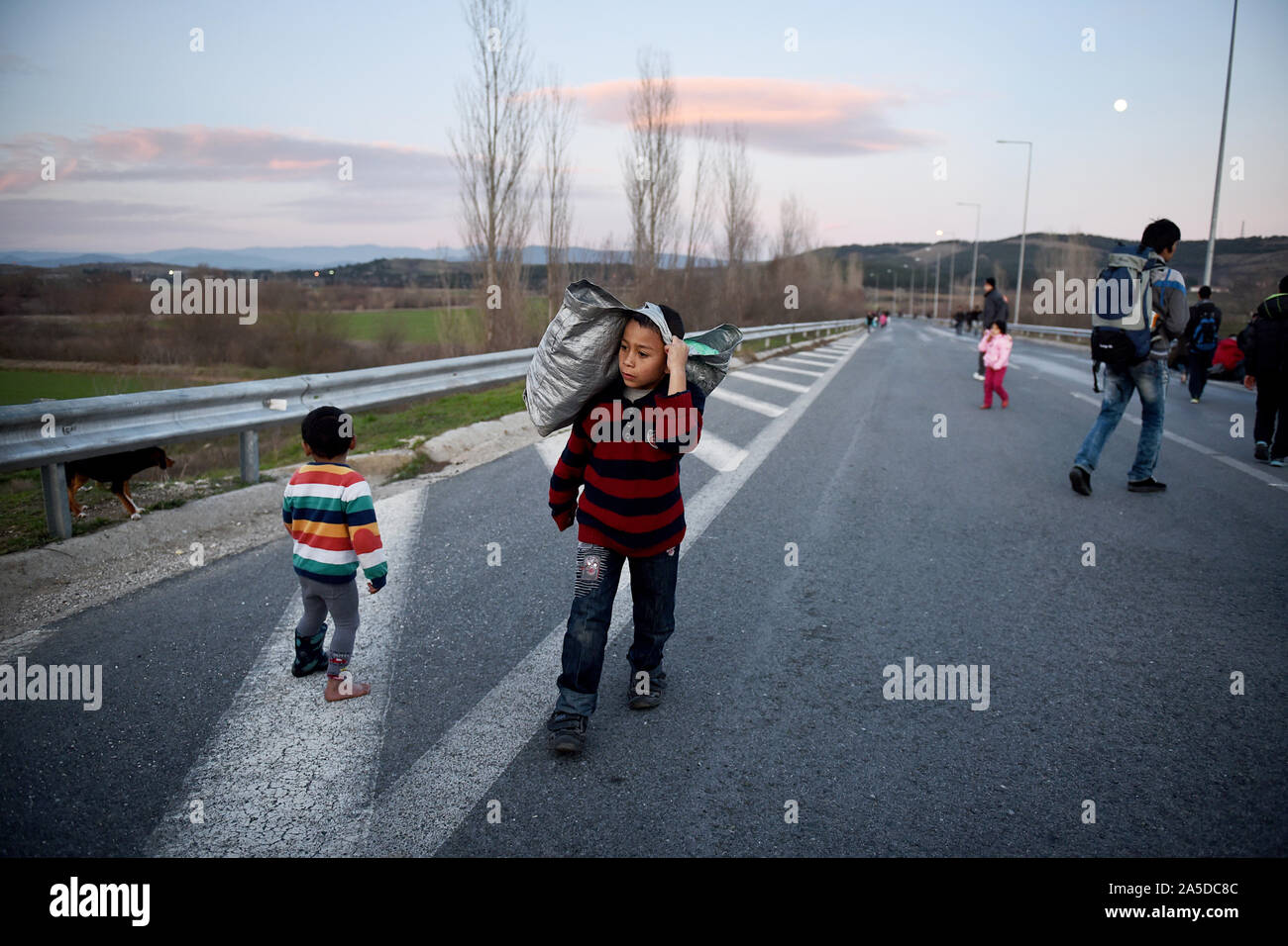 Refugee boy hi-res stock photography and images - Alamy