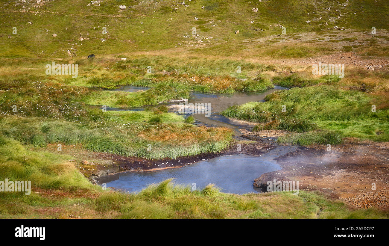 Hot water river hot spring hi-res stock photography and images - Alamy