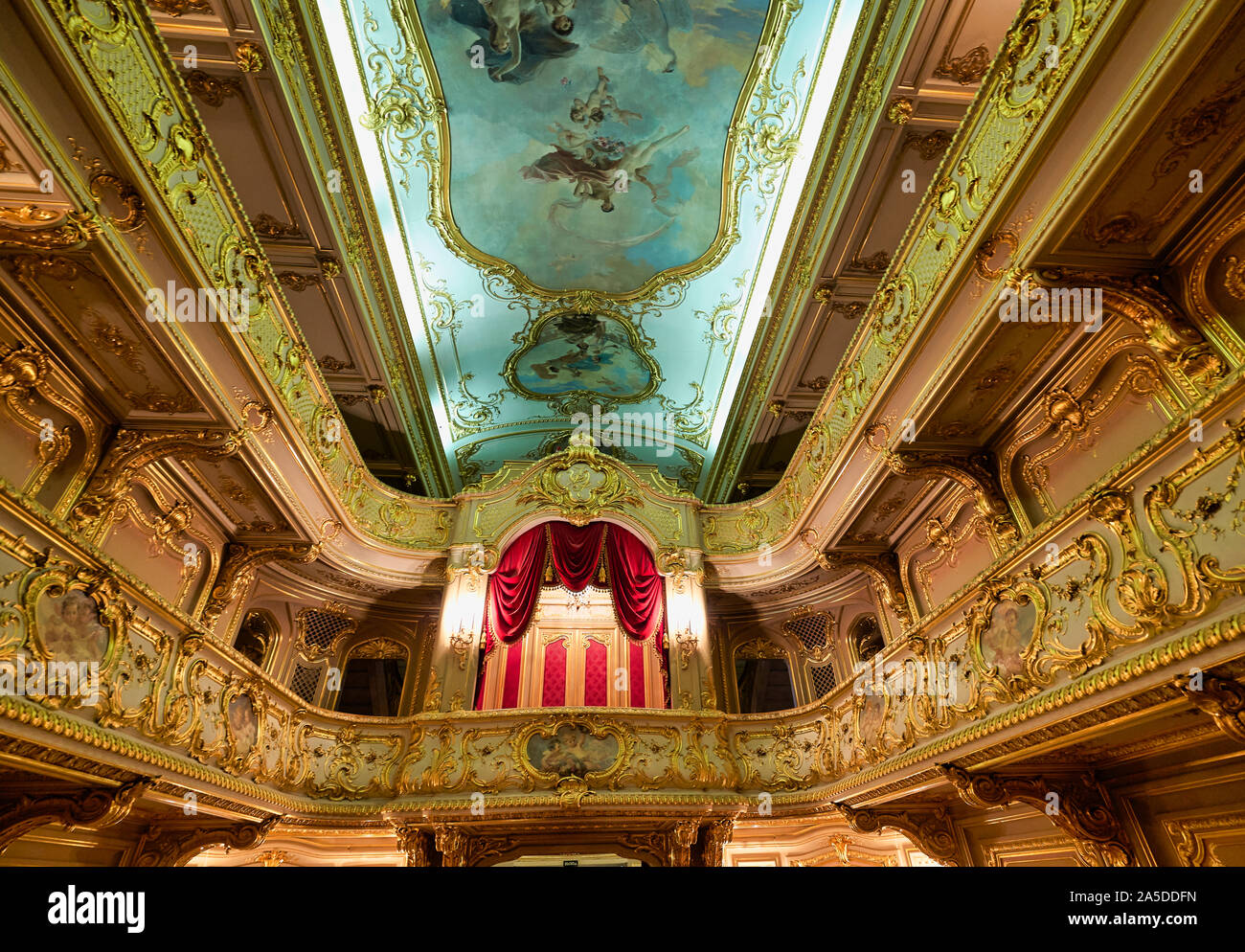 Russian opera house inside hi-res stock photography and images - Alamy
