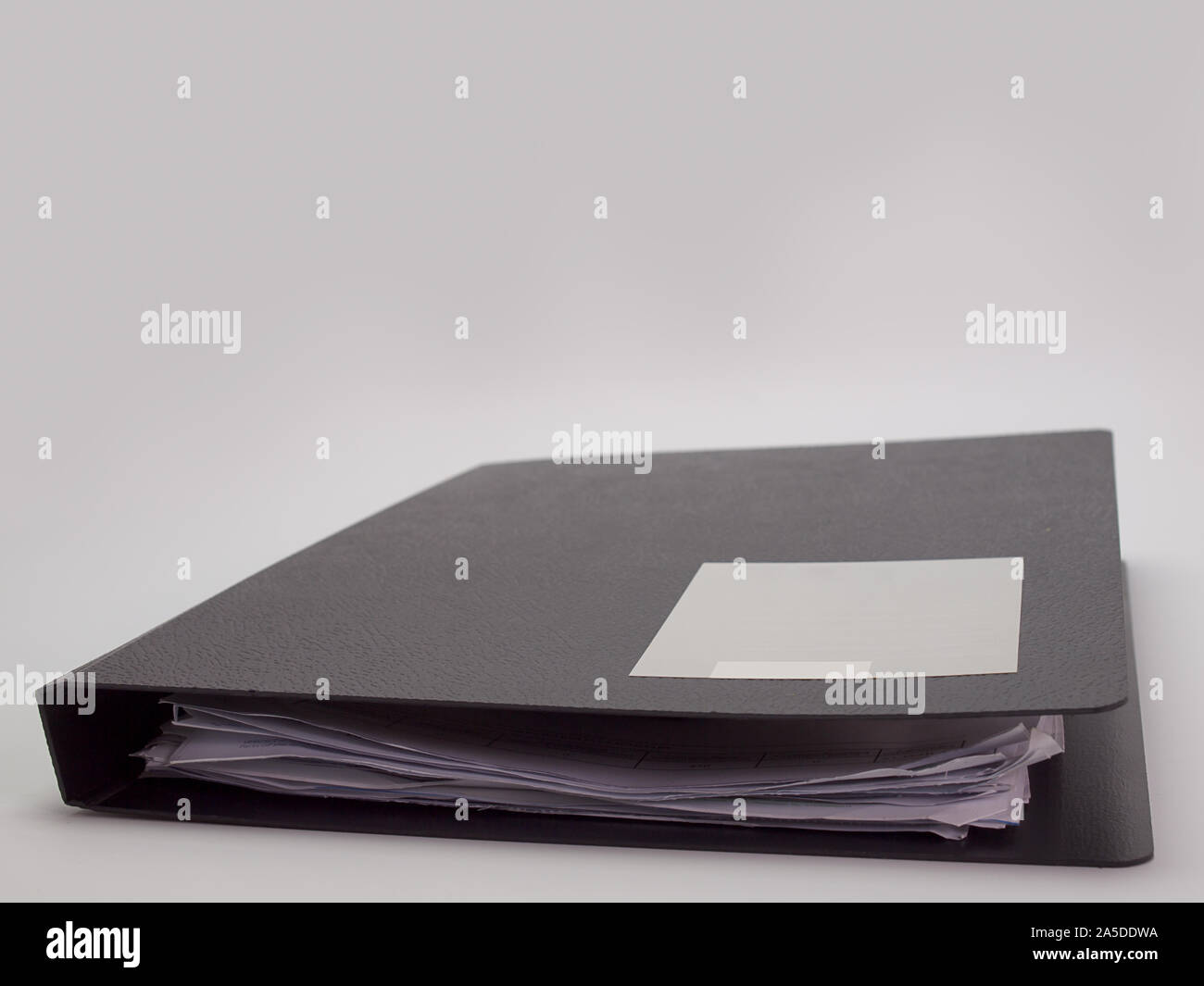 document file , placed on a white background Stock Photo - Alamy