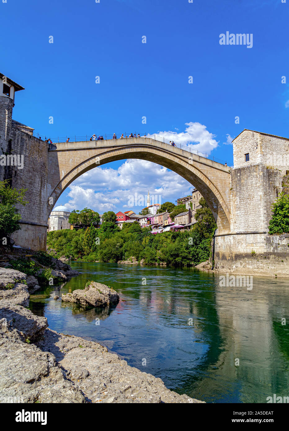 Reconstructed traditional bridge hi-res stock photography and images ...