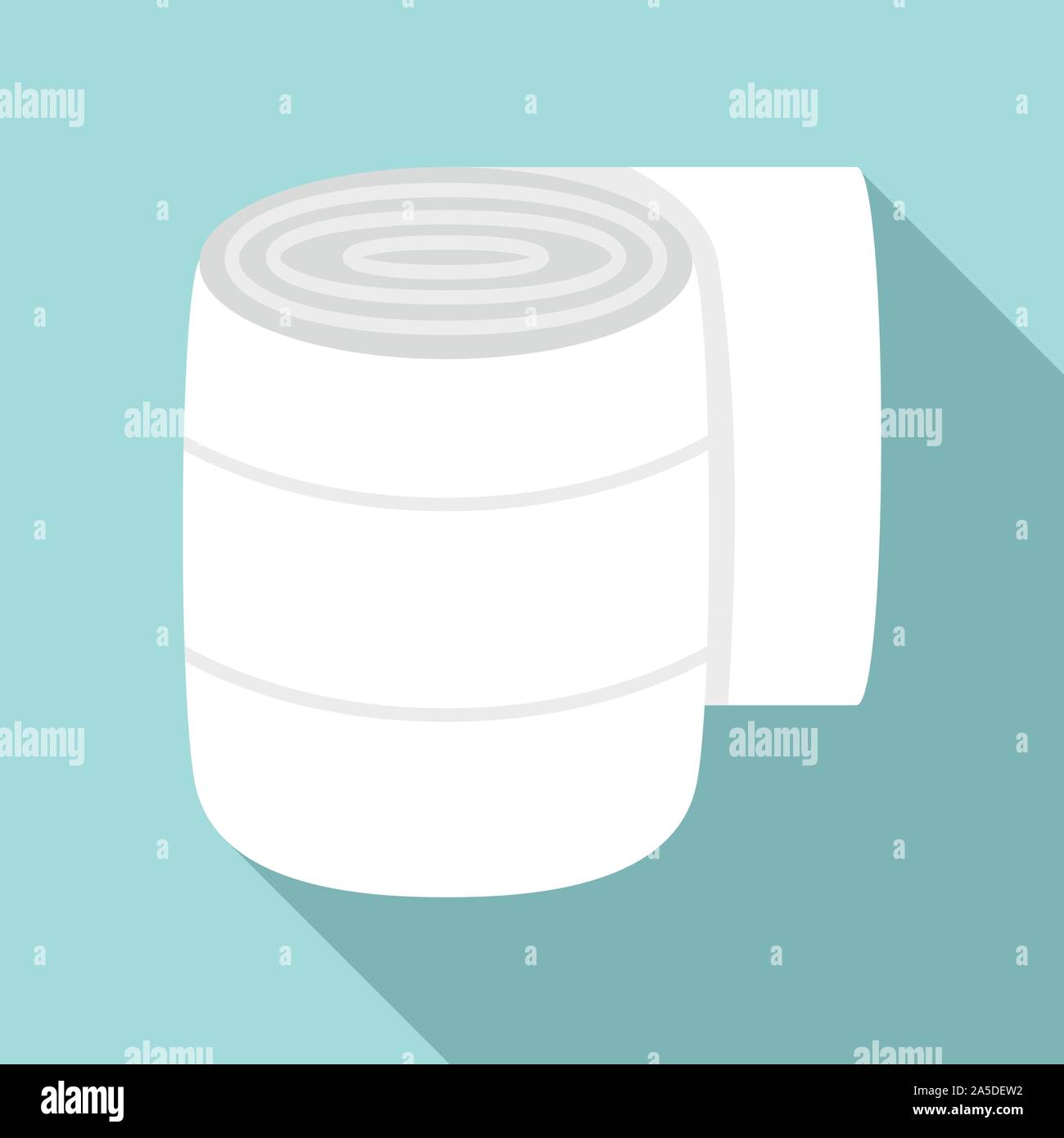 Medical badge icon. Flat illustration of medical badge vector icon for ...