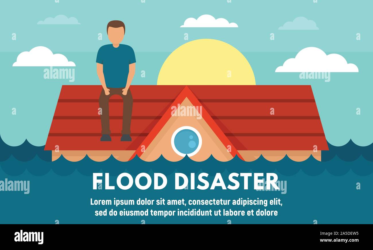 Flood Disaster Clipart