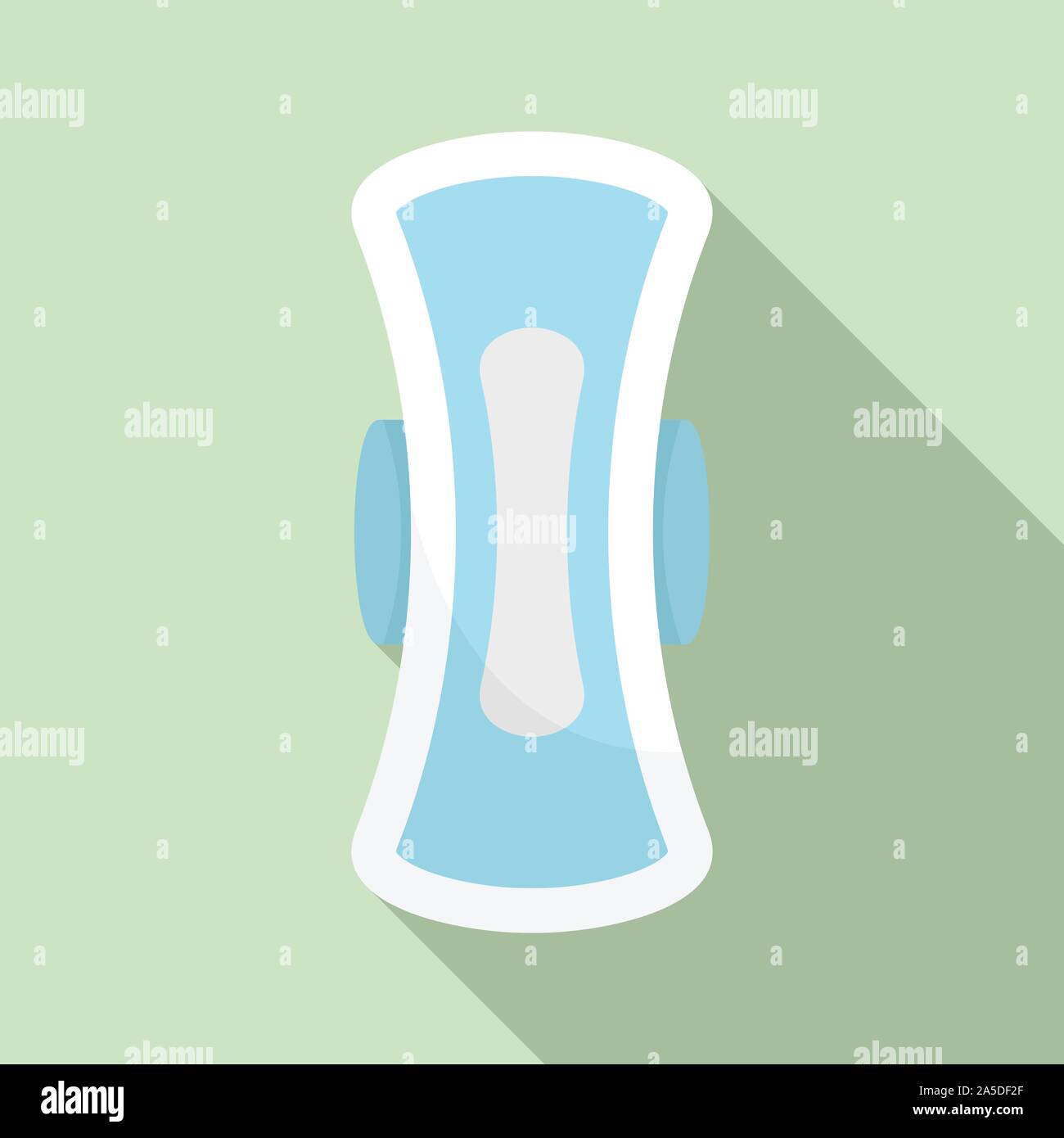 Woman pad icon. Flat illustration of woman pad vector icon for web ...