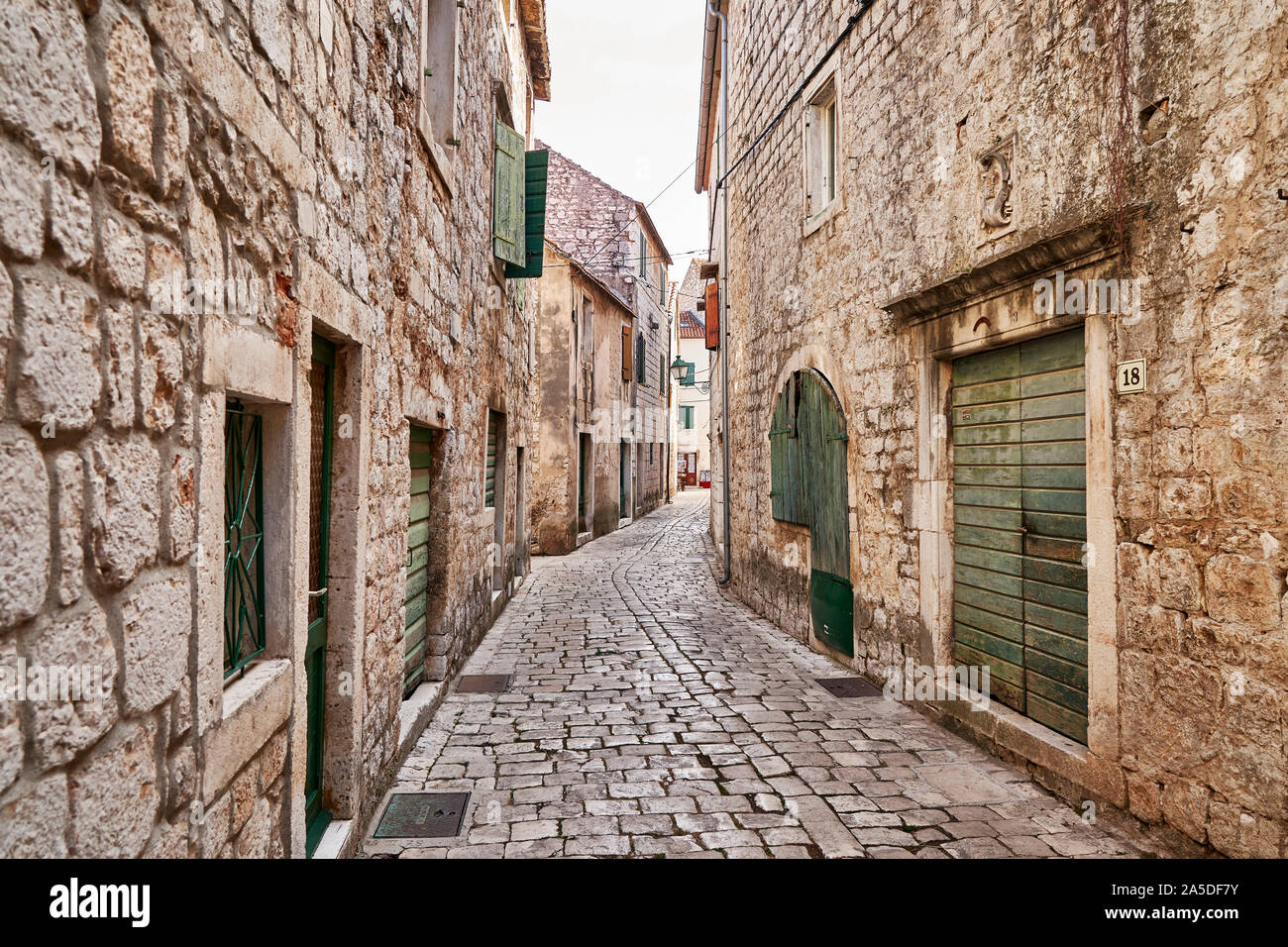 Stari Grad town, Hvar, Croatia Stock Photo - Alamy