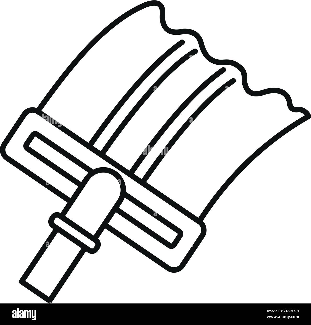 Cleaning window icon. Outline cleaning window vector icon for web ...