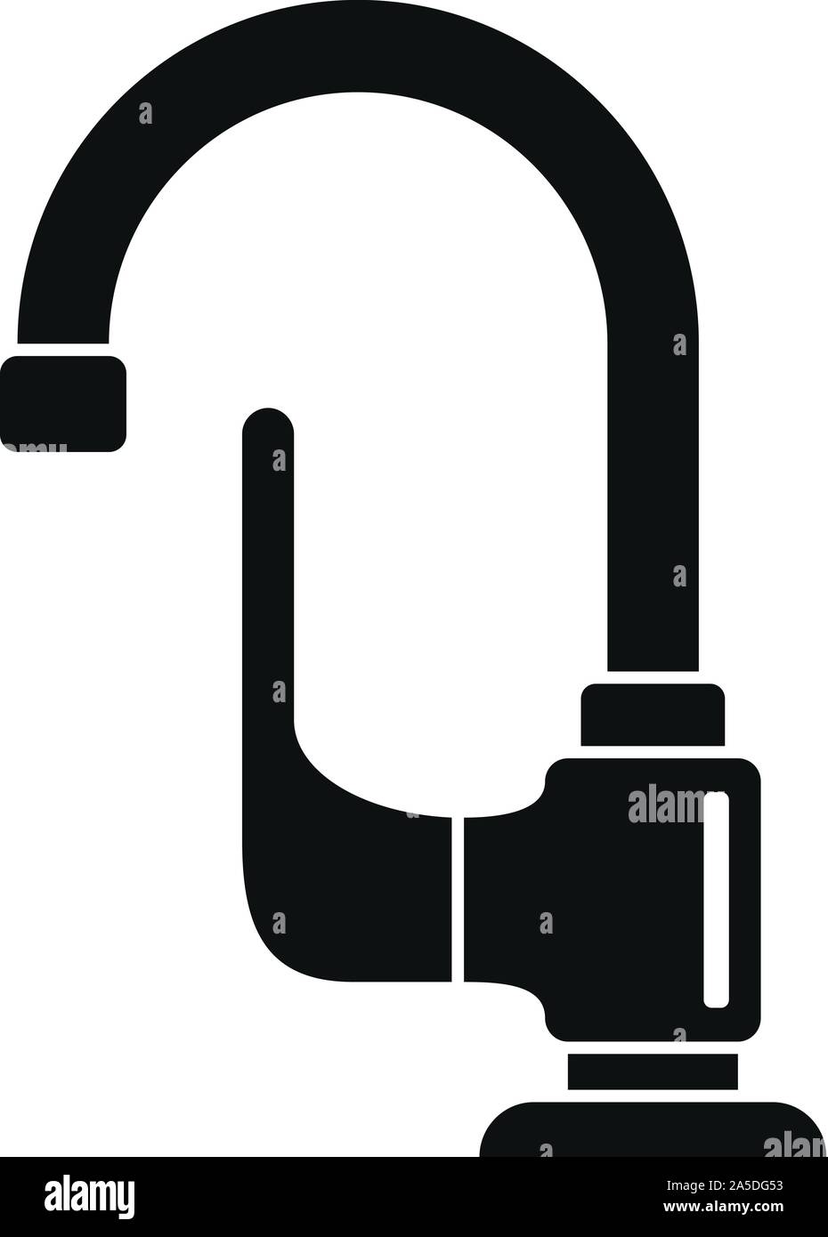 Closed faucet icon. Simple illustration of closed faucet vector icon ...