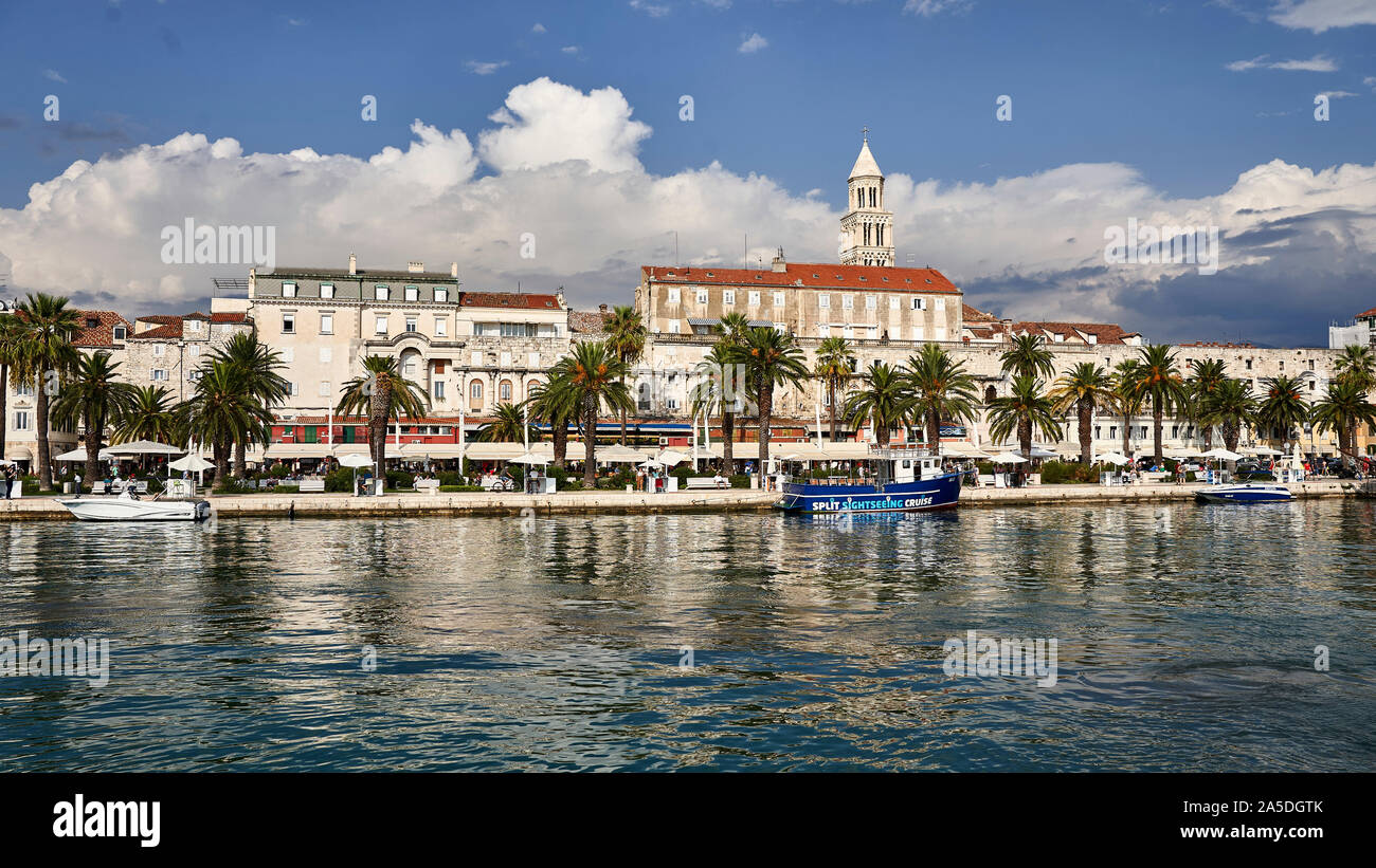 Waterfront at Split, Croatia, Europe Stock Photo - Alamy