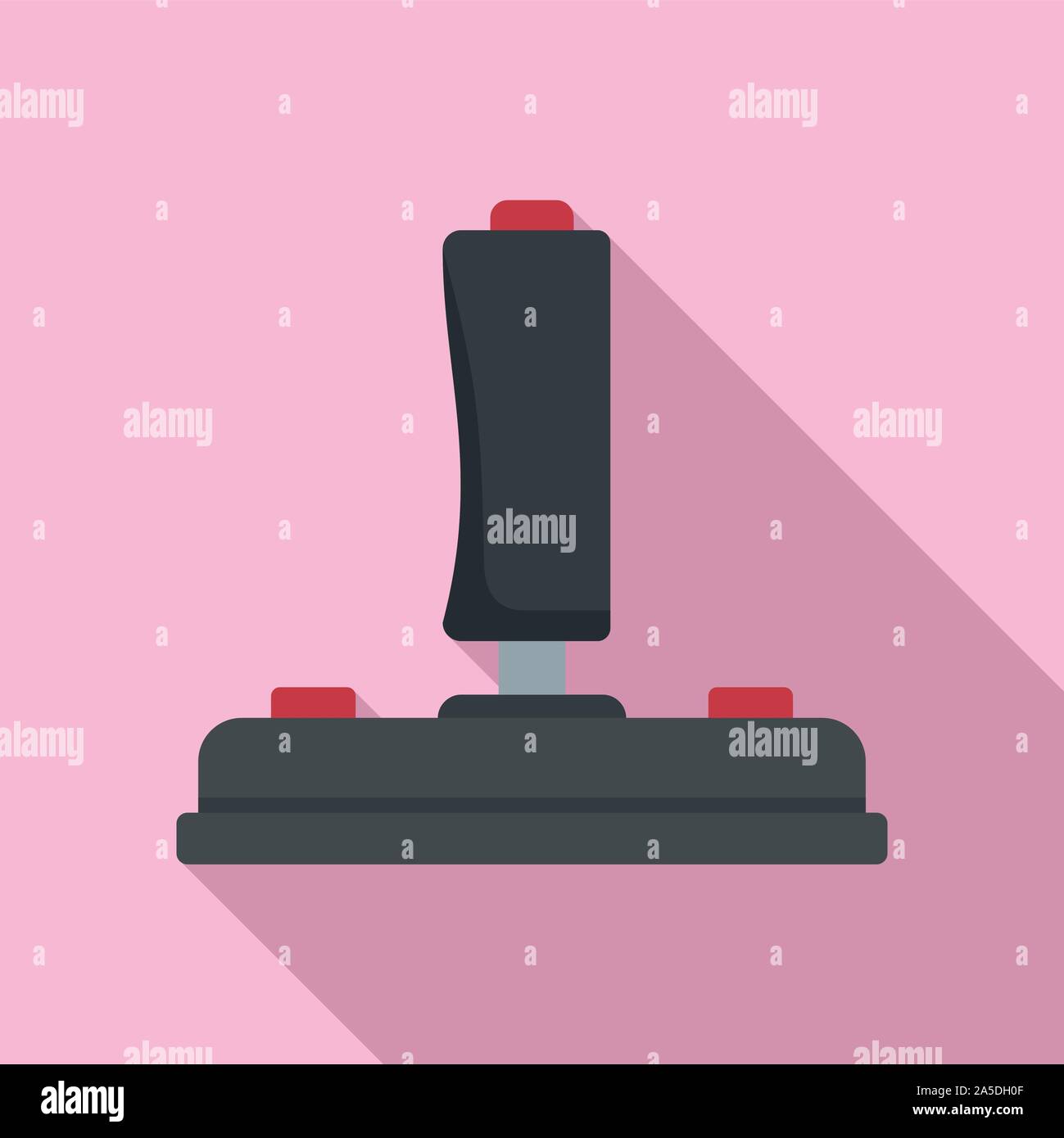 Joystick icon. Flat illustration of joystick vector icon for web design ...