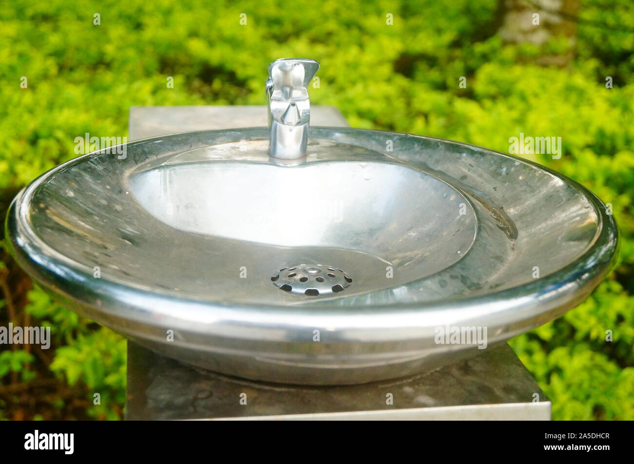 Direct drinking water facilities Stock Photo - Alamy