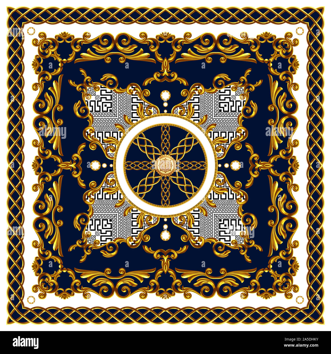 Gold fabric texture Cut Out Stock Images & Pictures - Alamy