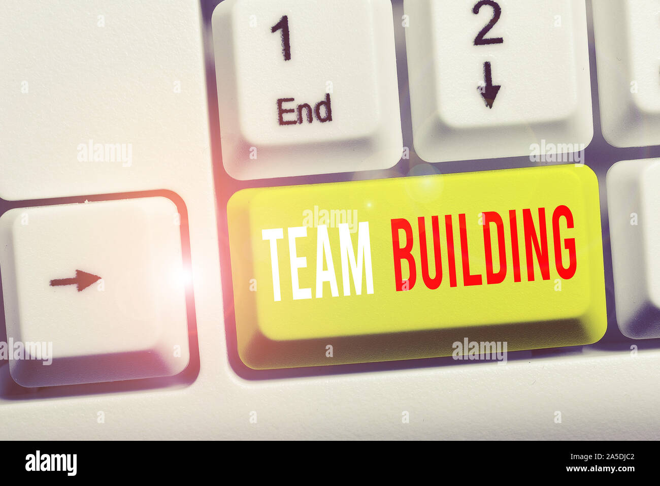 Writing note showing Team Building. Business concept for various types ...
