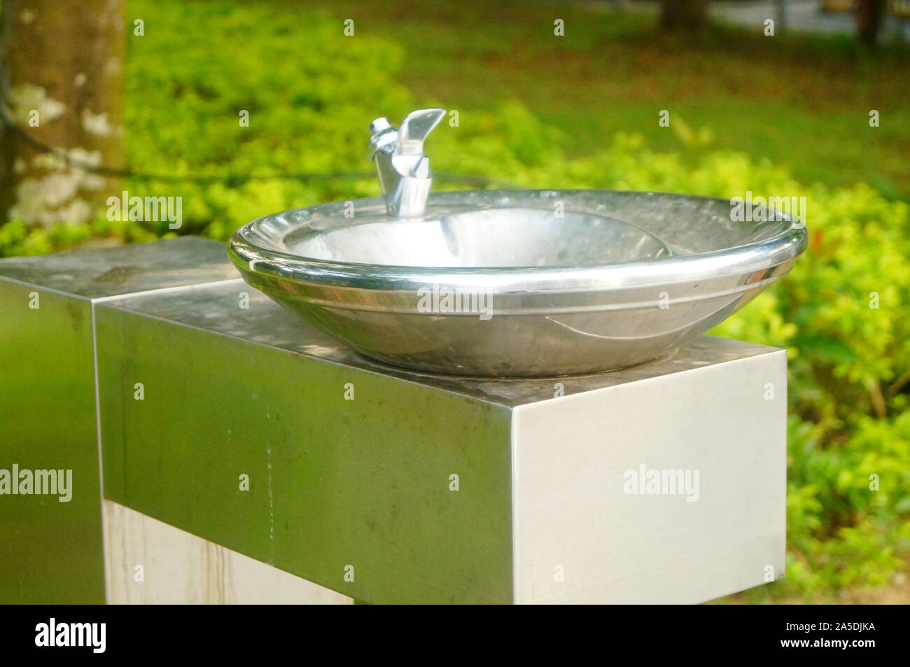 Direct drinking water facilities Stock Photo - Alamy