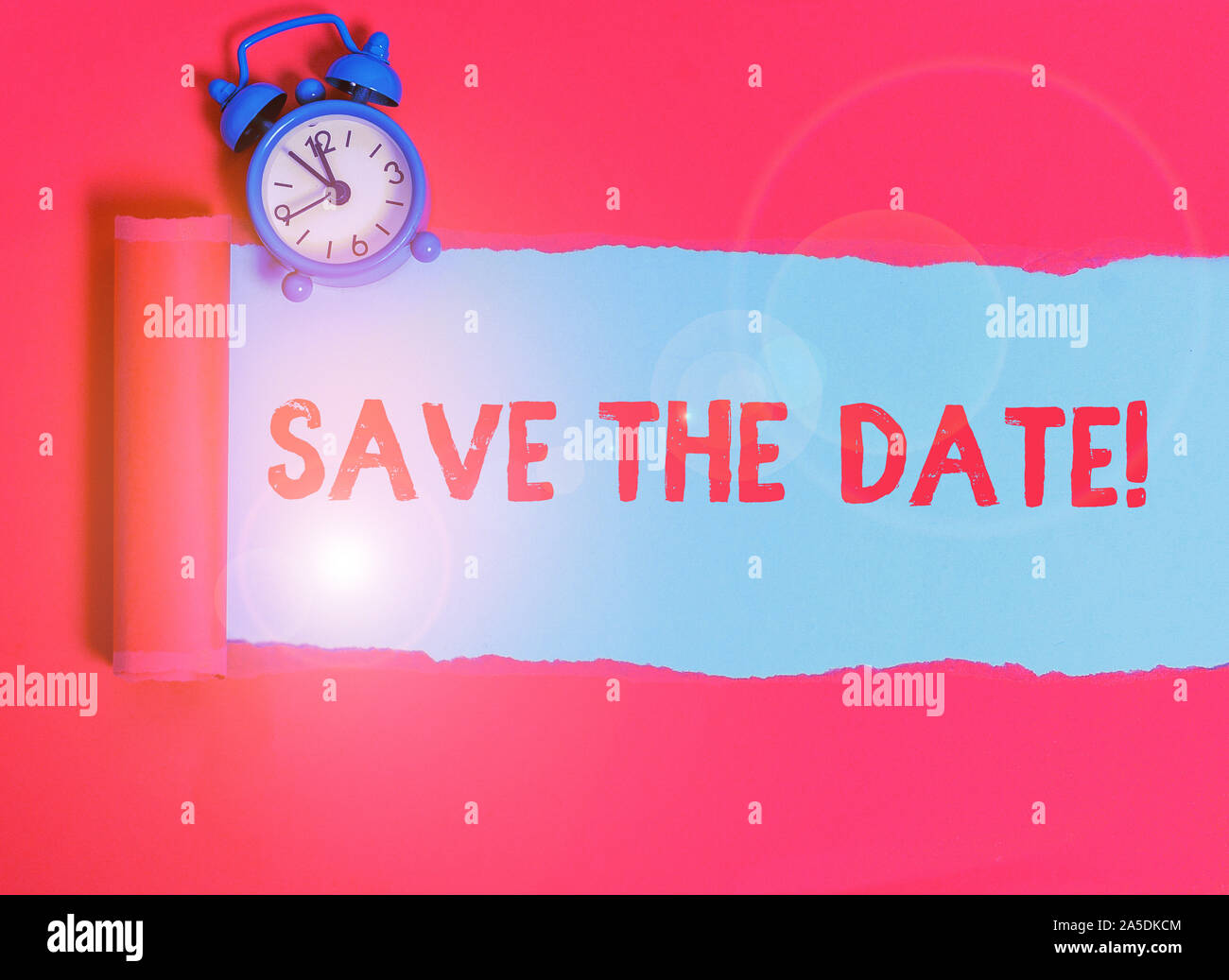 Conceptual hand writing showing Save The Date. Concept meaning remember not schedule anything ...