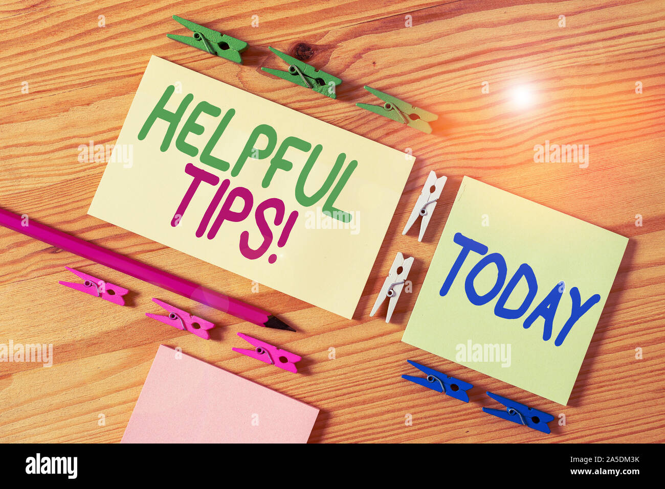 Handwriting text Helpful Tips. Conceptual photo advices given to be ...