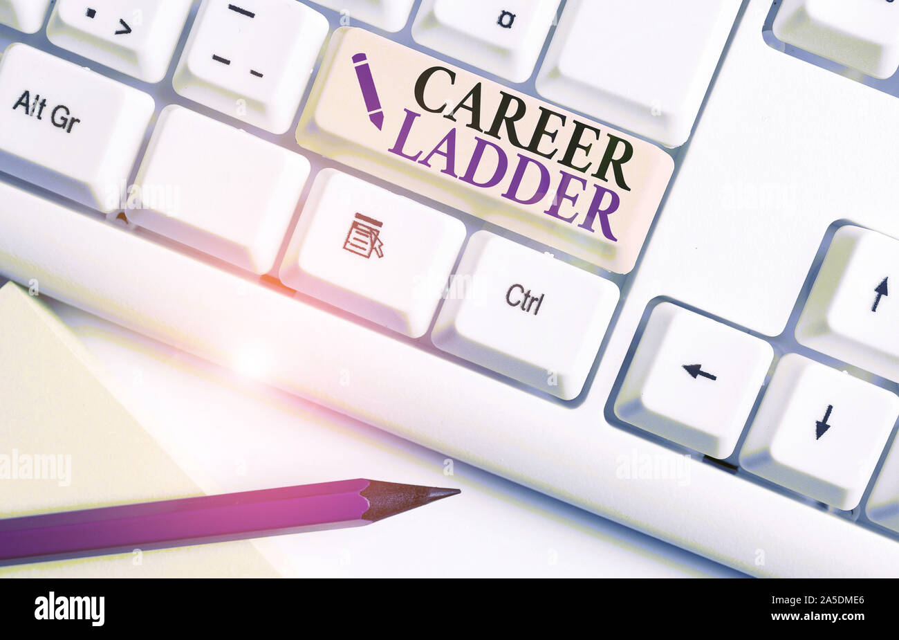 Handwriting text writing Career Ladder. Conceptual photo Job Promotion ...