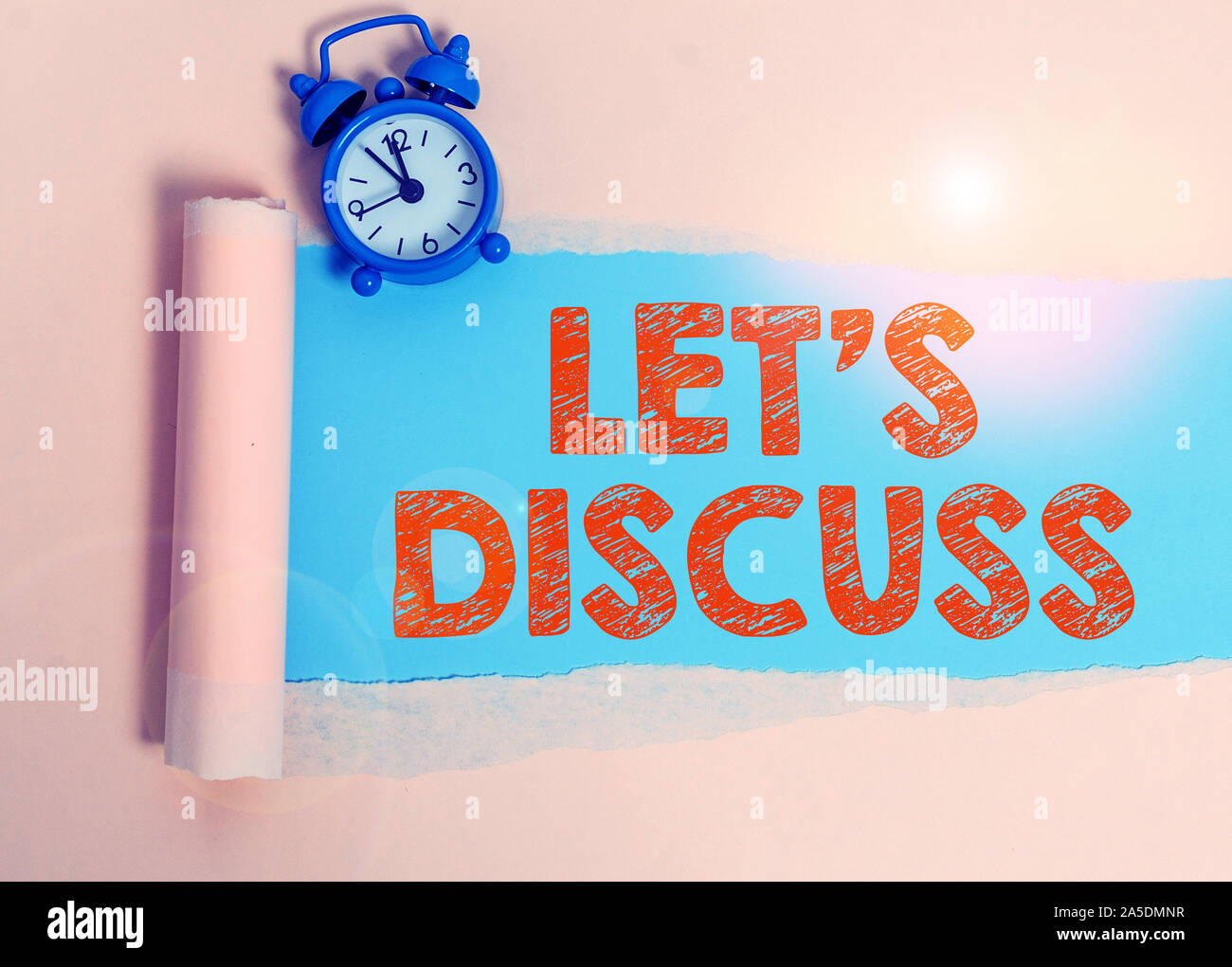 Text sign showing Let S Discuss. Business photo showcasing Permit to ...