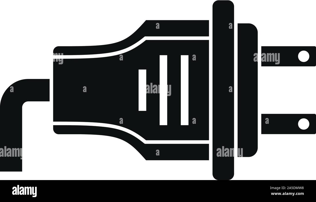Us plug icon. Simple illustration of us plug vector icon for web design ...