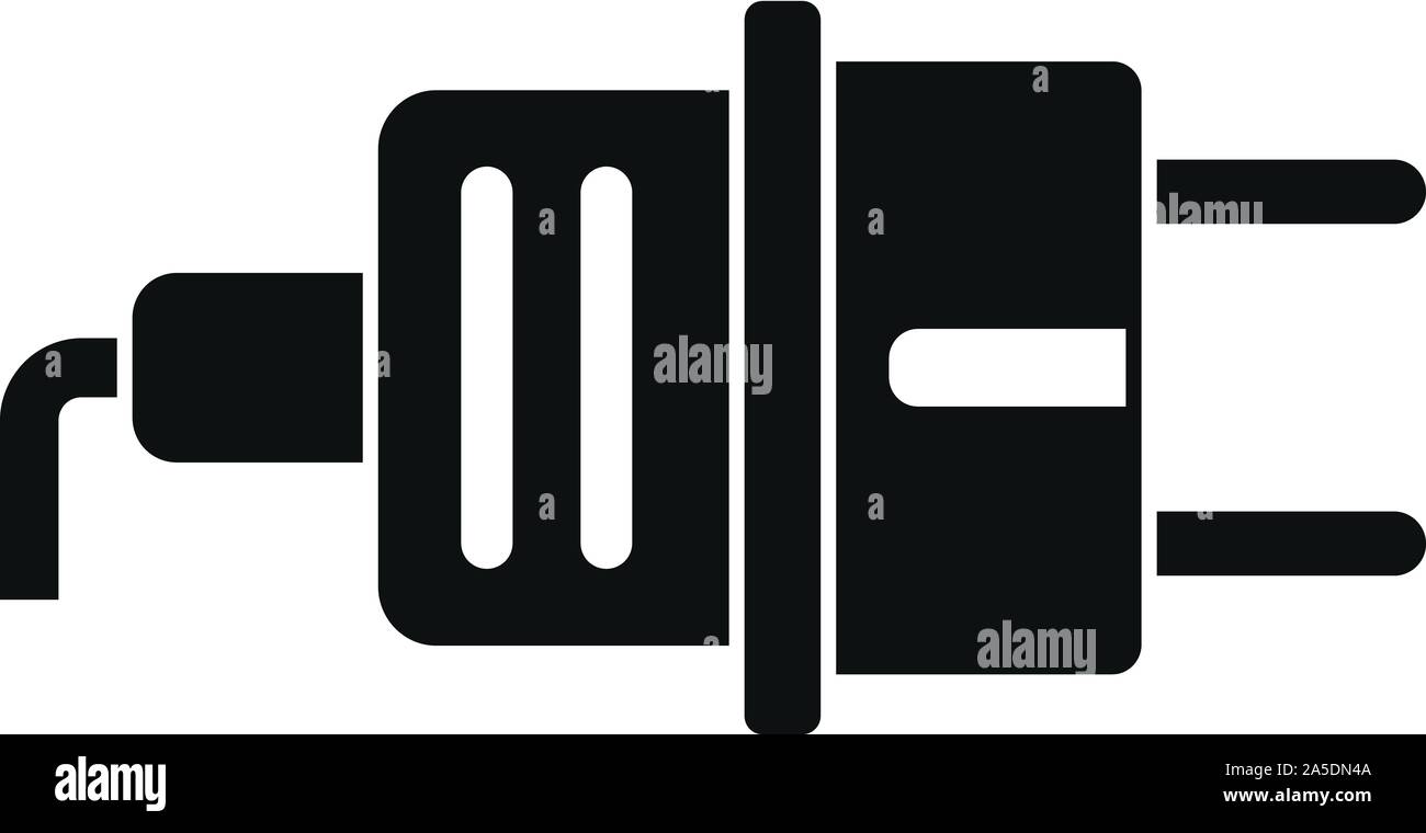 Plug icon. Simple illustration of plug vector icon for web design ...