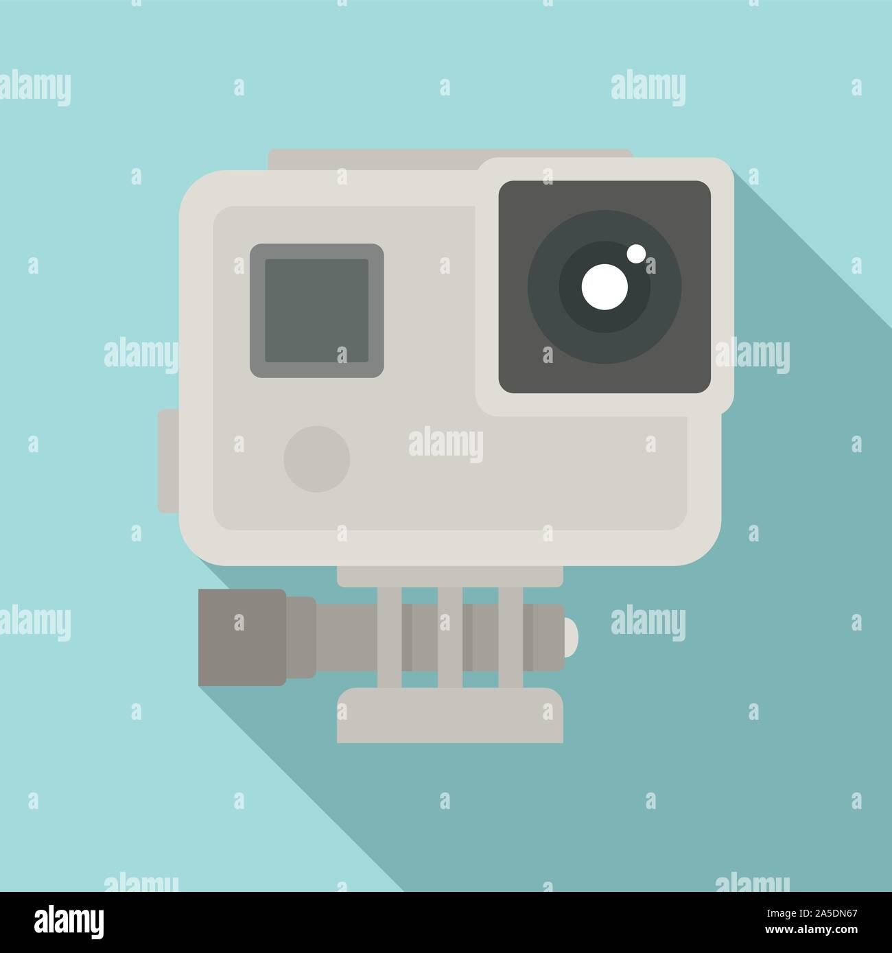 Action camera top view Stock Vector Images - Alamy