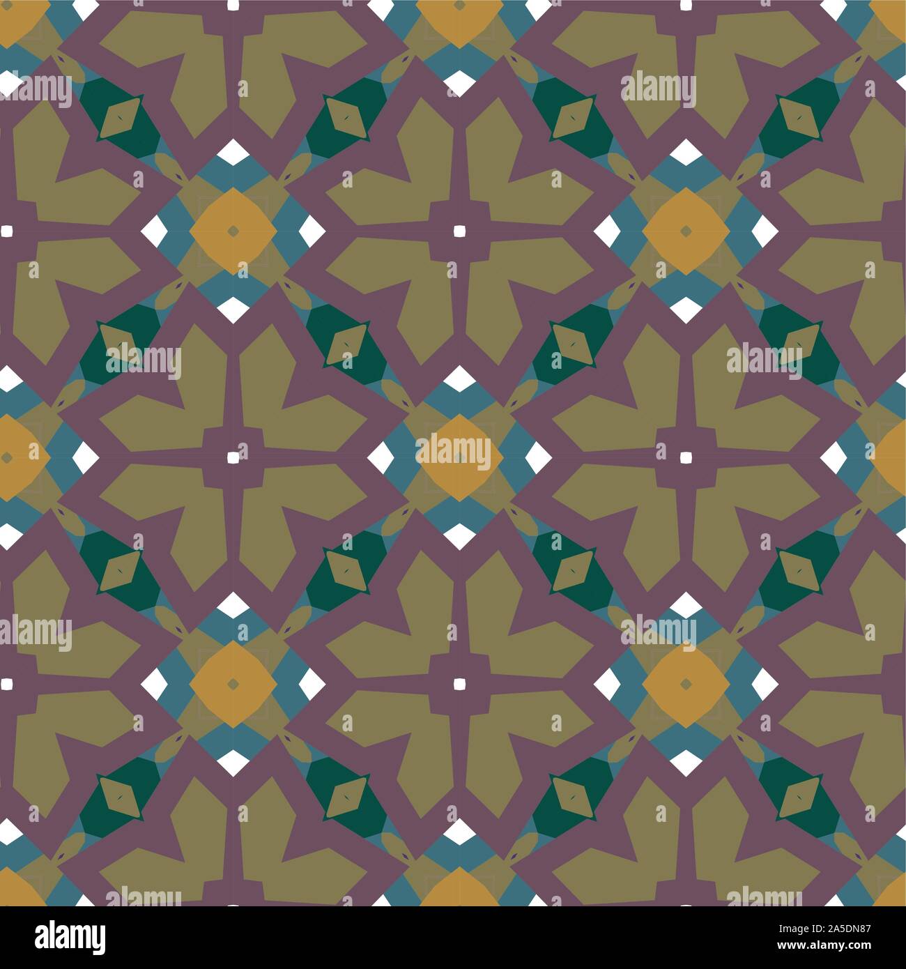 Seamless geometric ornamental vector pattern. Abstract background Stock ...