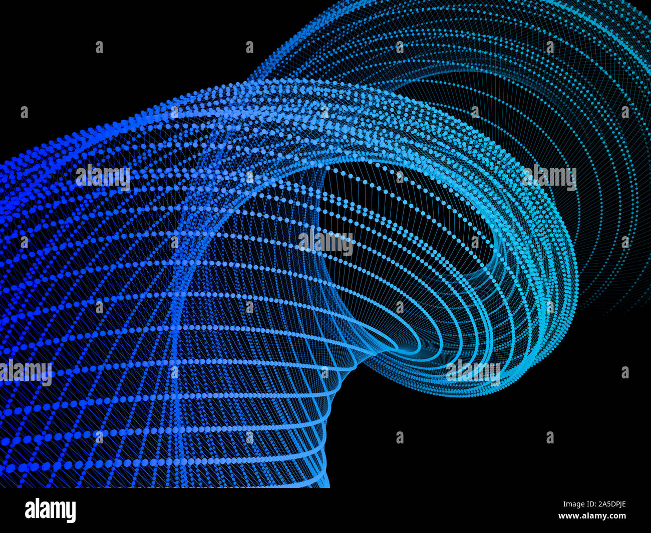 Geometric abstract technology and science background. 3D rendering ...