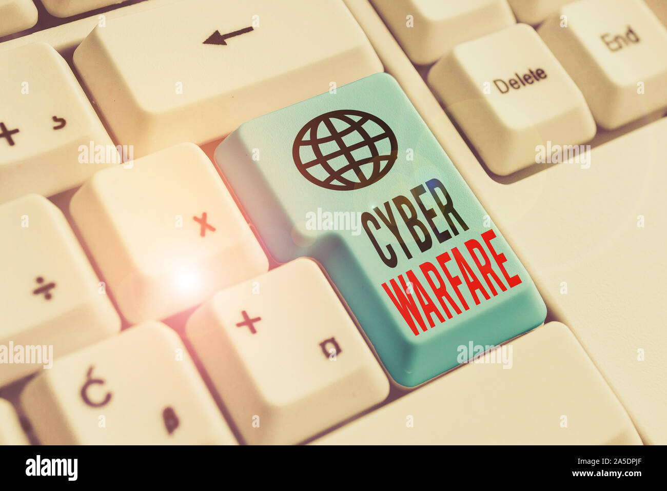 Word writing text Cyber Warfare. Business photo showcasing Virtual War ... Word writing text Cyber Warfare. Business photo showcasing Virtual War ...