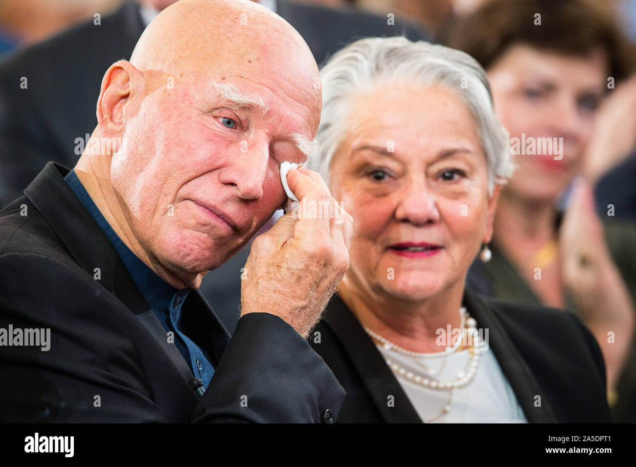 Frankfurt, Germany. 20th Oct 2019. Sebastiao Salgado, photographer, and ...