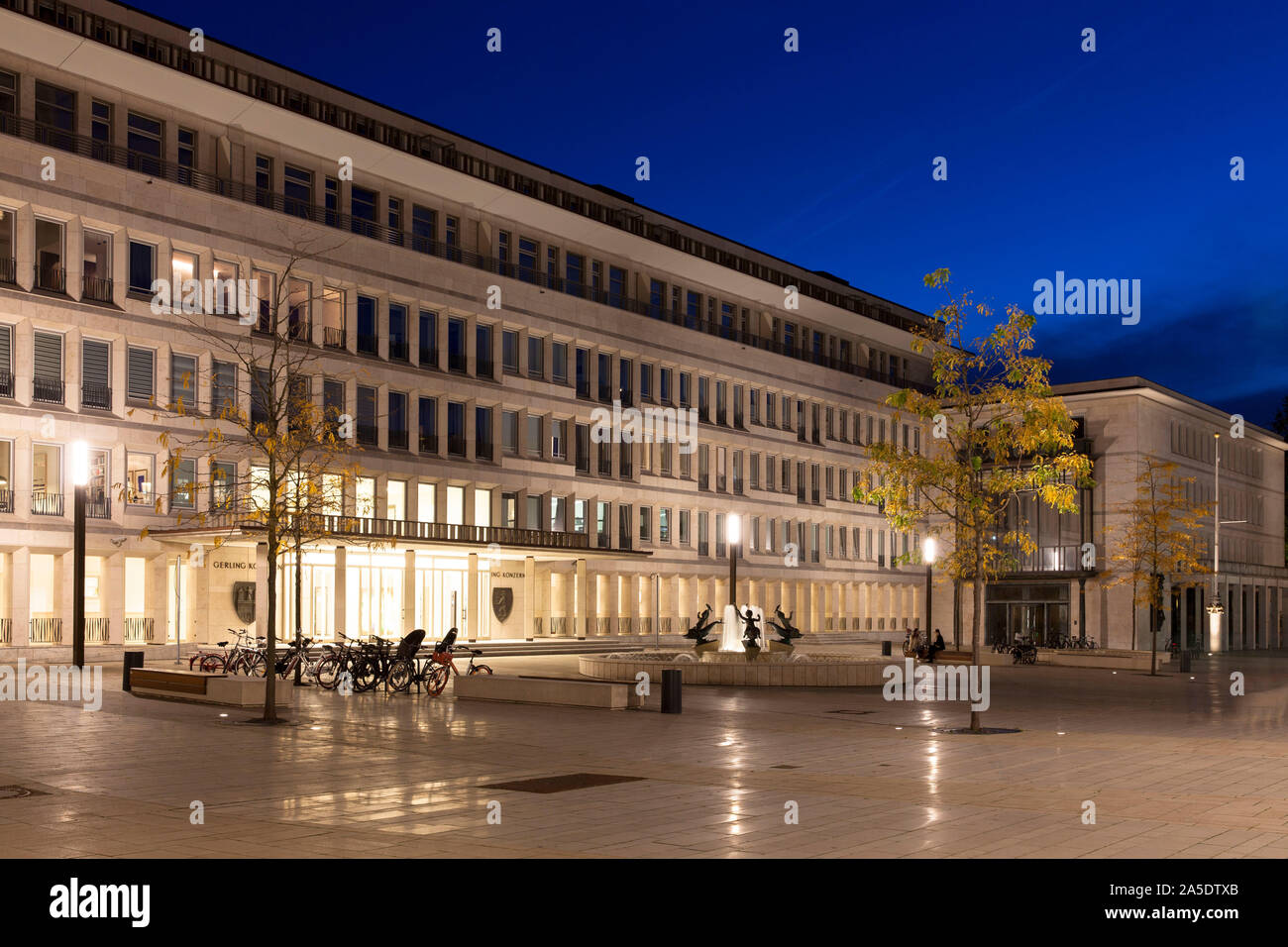 the Gereonshof in the Gerling Quartier, the former headquarters of the ...
