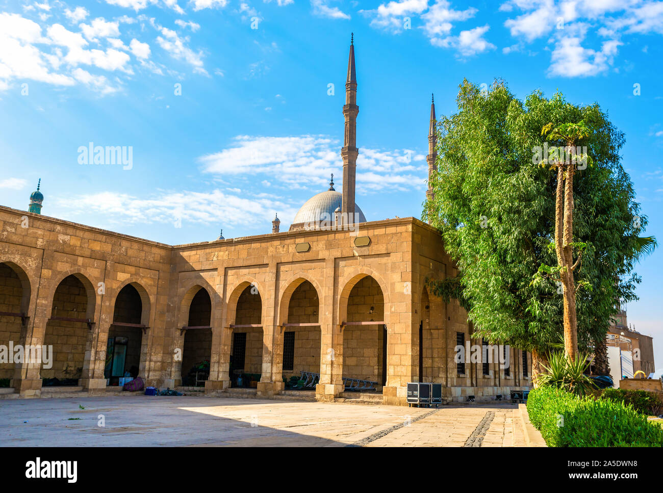The Saladin Citadel of Cairo. A medieval Islamic fortification in Cairo ...