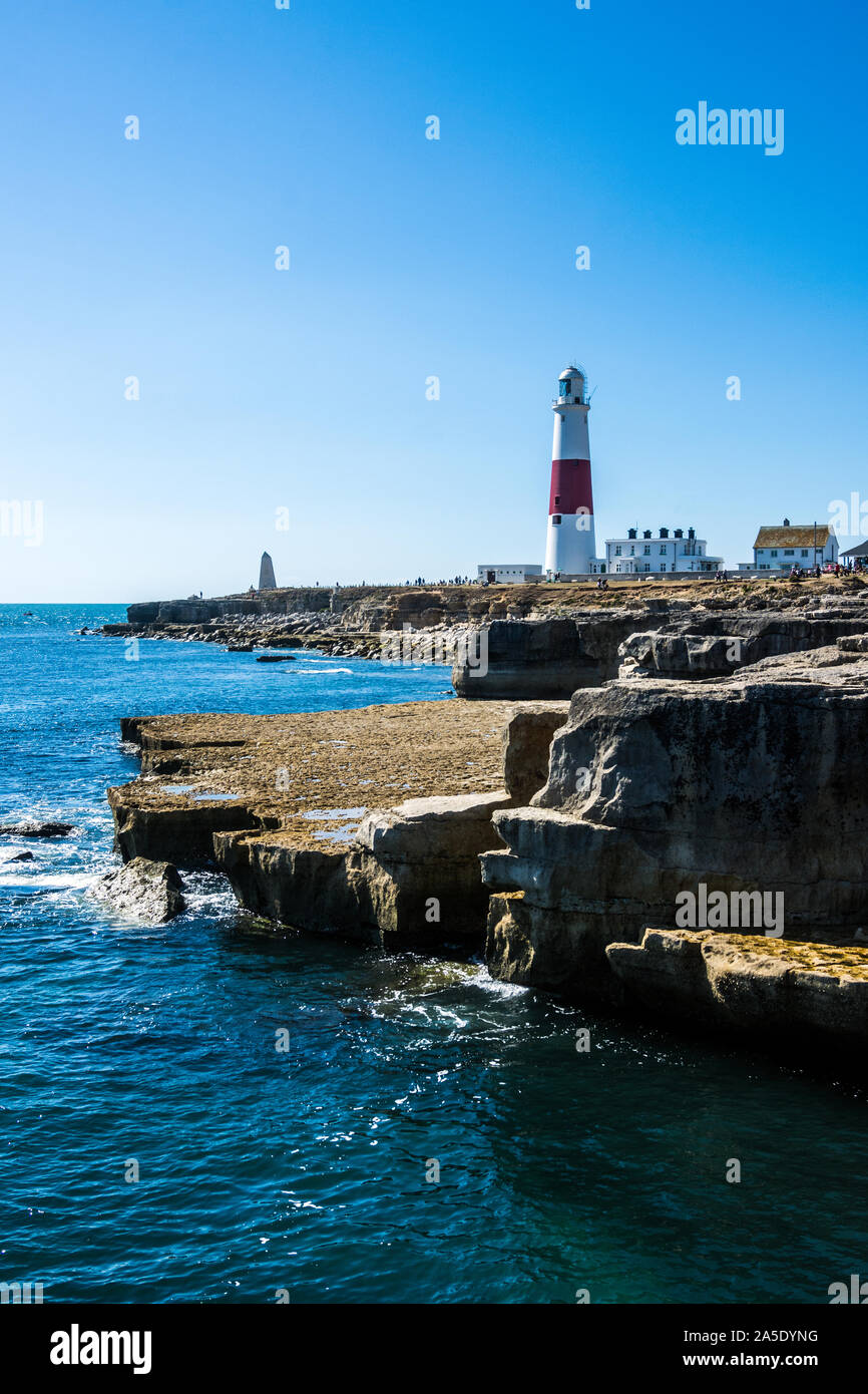 Portland Bill Lighthouse Stock Photo - Alamy