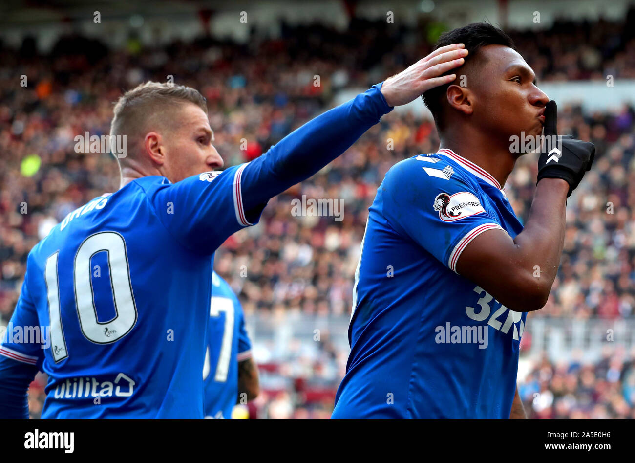 Team mate alfredo morelos hi-res stock photography and images - Alamy