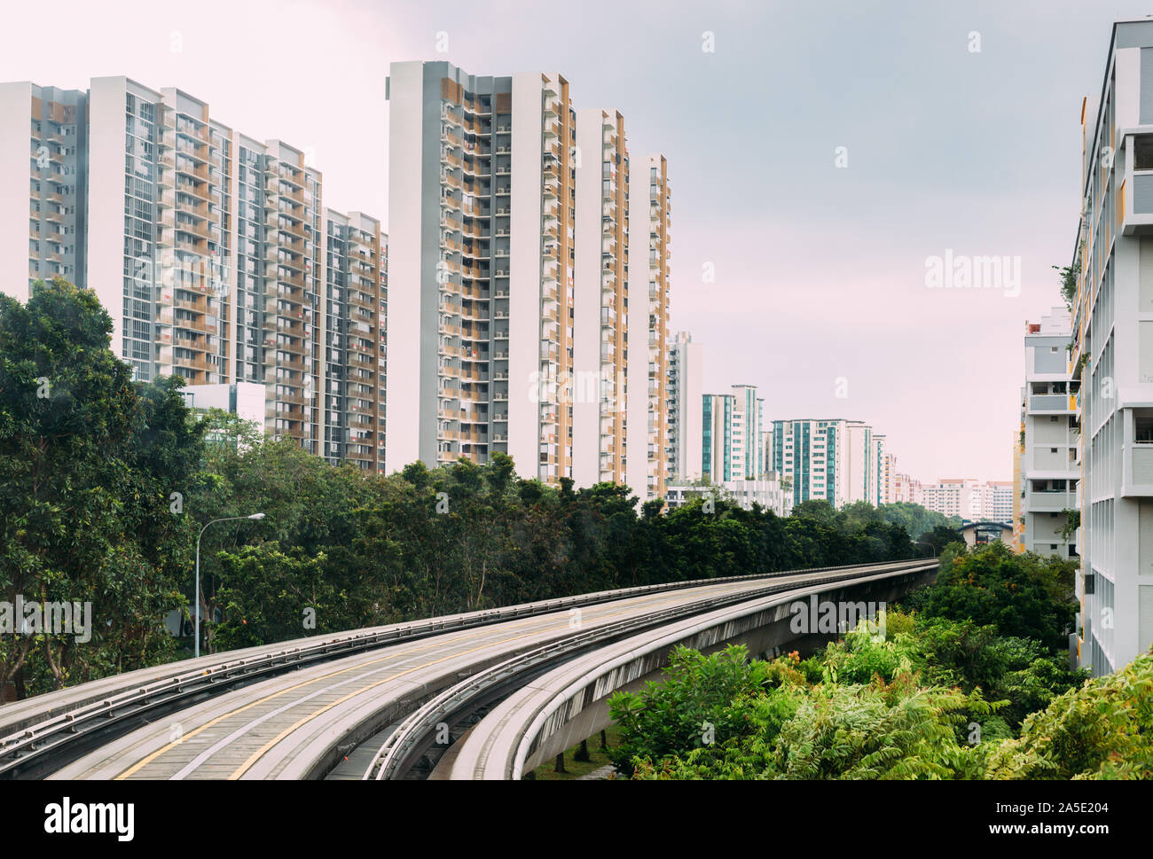 Automated light metro system hi-res stock photography and images - Alamy