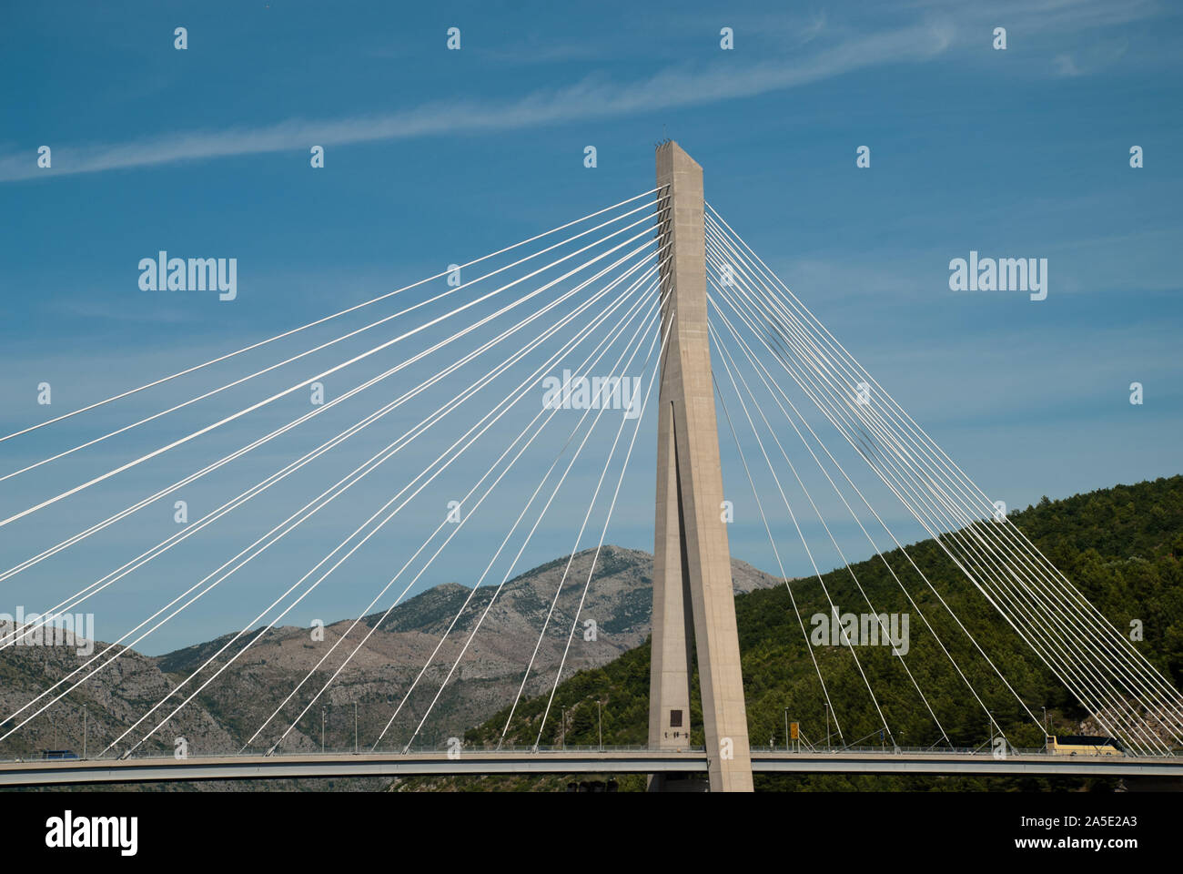 Dubrovnik, Croatia: The Franjo Tudman Bridge (Croatian: Most dr. Franja ...