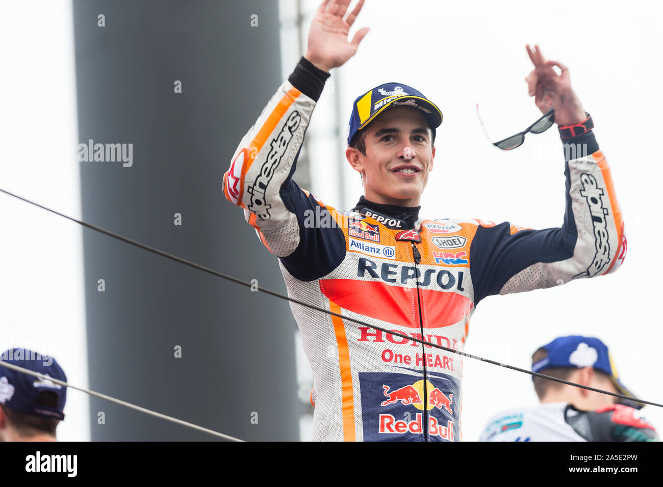 Marc márquez podium hi-res stock photography and images - Alamy