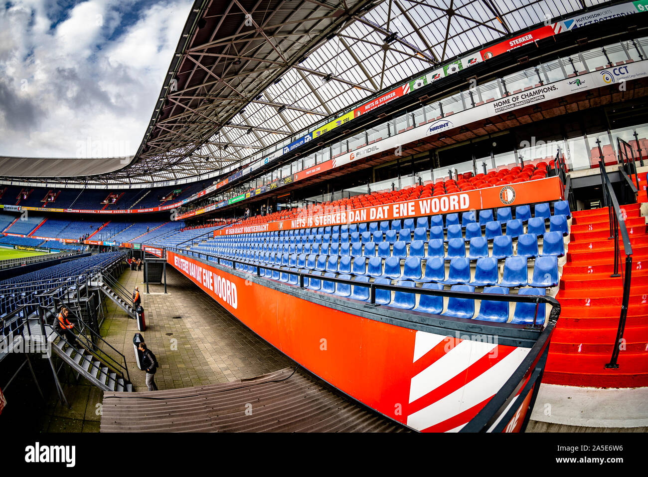 ROTTERDAM, Netherlands, 20-10-2019, football, Stadium De Kuip, Dutch ...