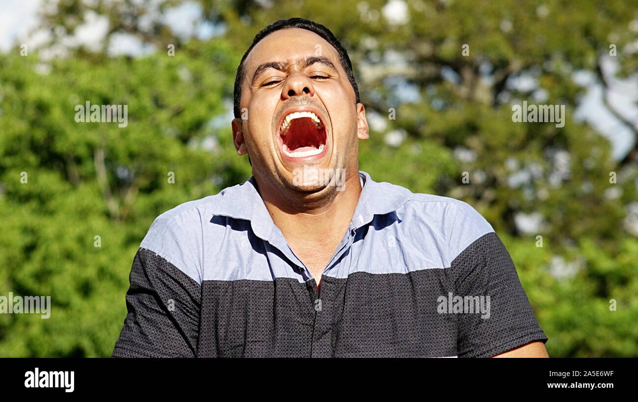Latino male smiling older hi-res stock photography and images - Alamy