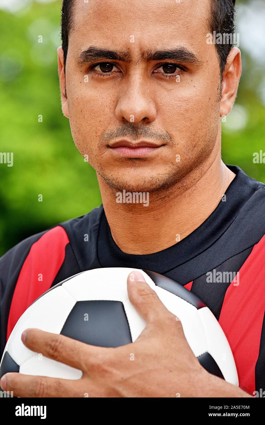 Handsome soccer player hi-res stock photography and images - Alamy