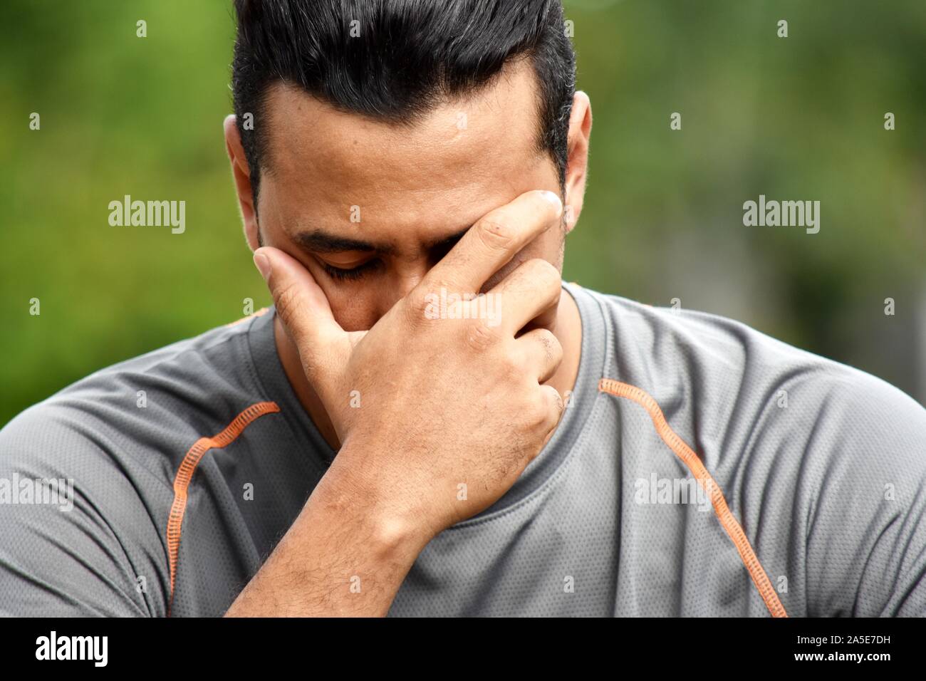Depressed Athlete Stock Photos & Depressed Athlete Stock Images - Alamy