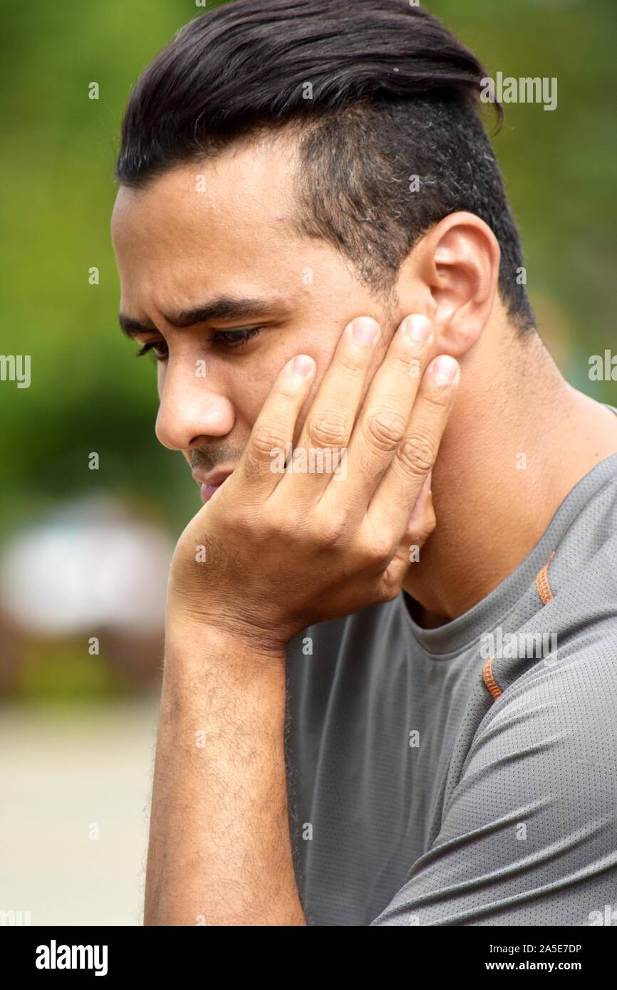 Depressed athlete hi-res stock photography and images - Alamy
