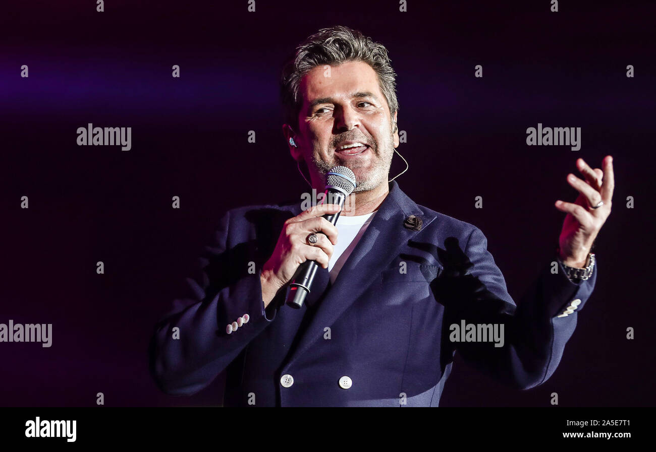 19 October 2019, Baden-Wuerttemberg, Stuttgart: Singer Thomas Anders ...