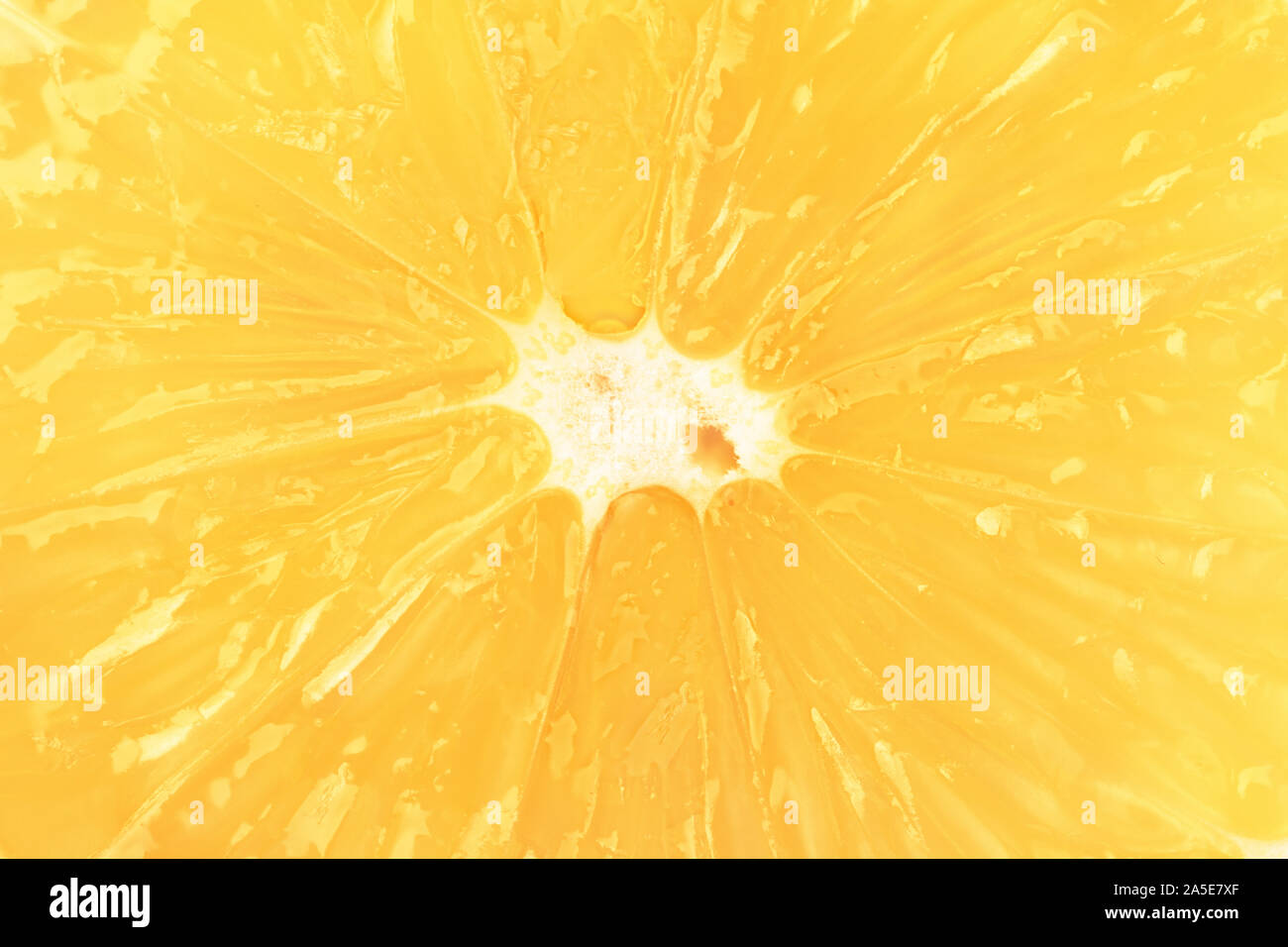 Lemon pulp close up macro image. Citrus fruit background Stock Photo ...