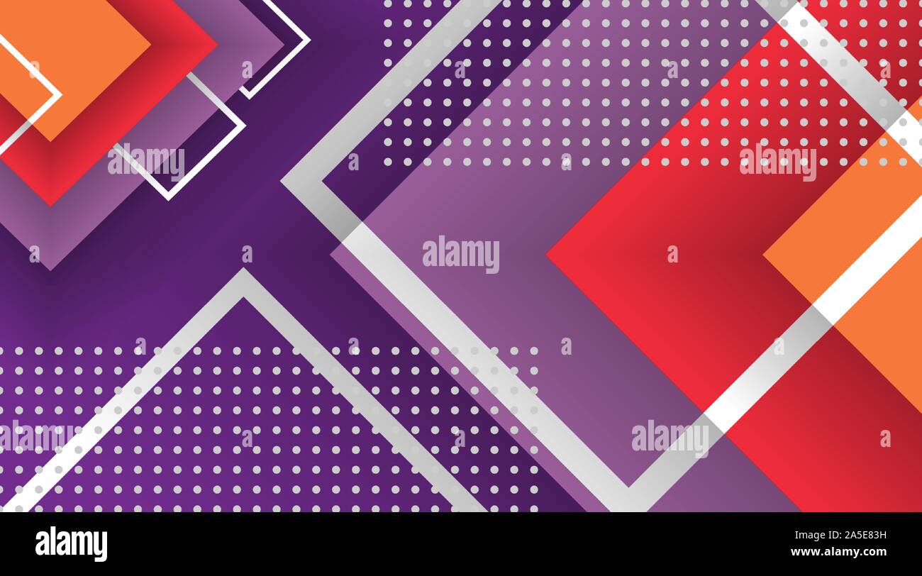 Abstract memphis background geometric elements. Modern vector design ...